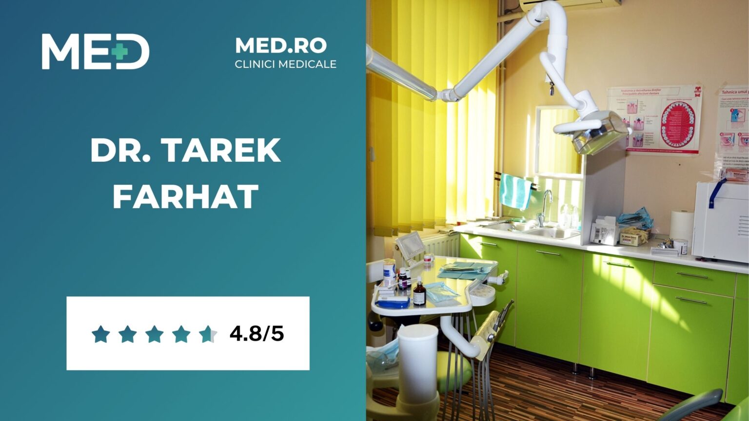 Implant dentar Targoviste – Top 5 Clinici, Prețuri & Programare Online