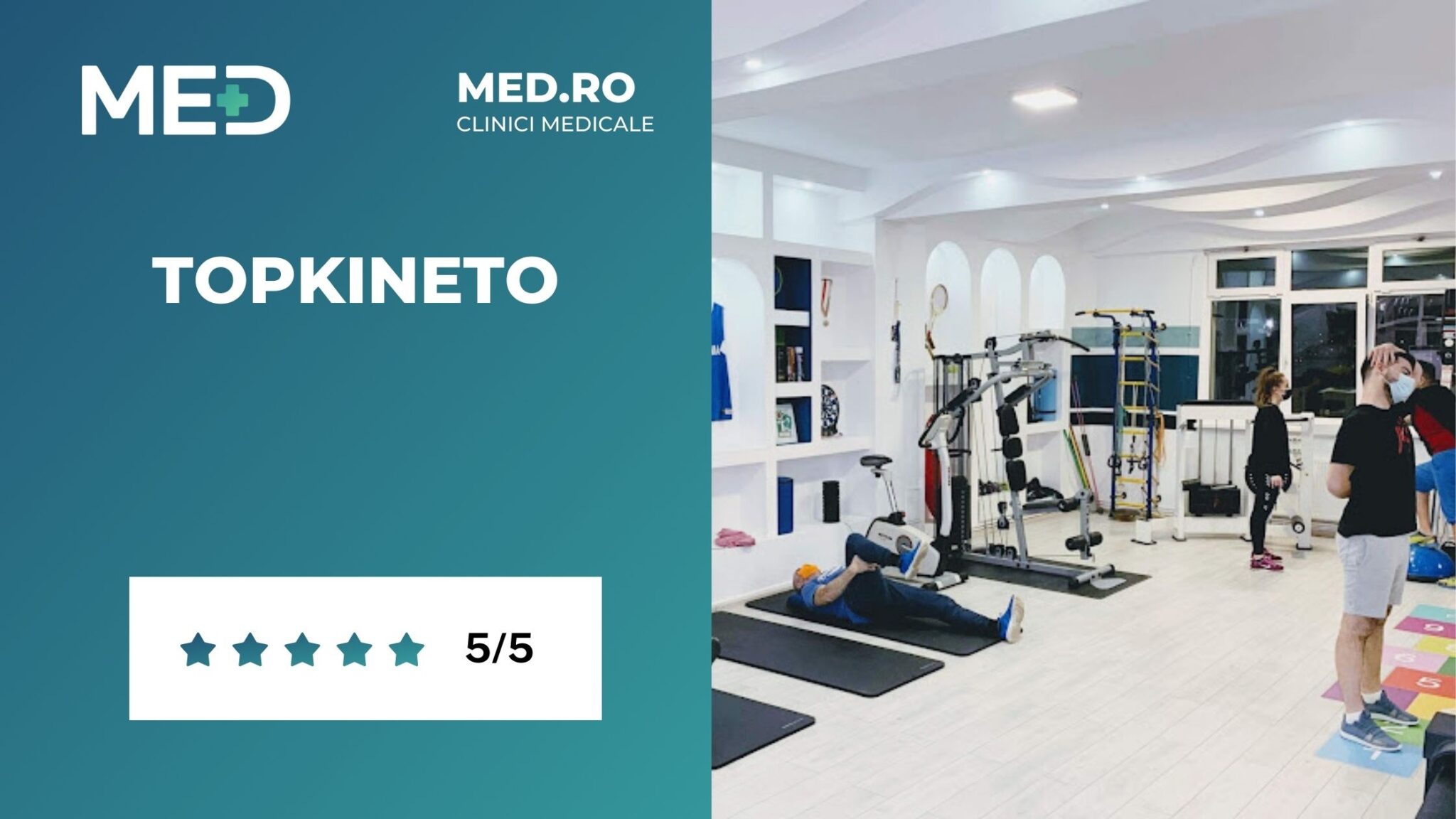 Kinetoterapie Iasi – Top 5 Clinici, Prețuri & Programare Online