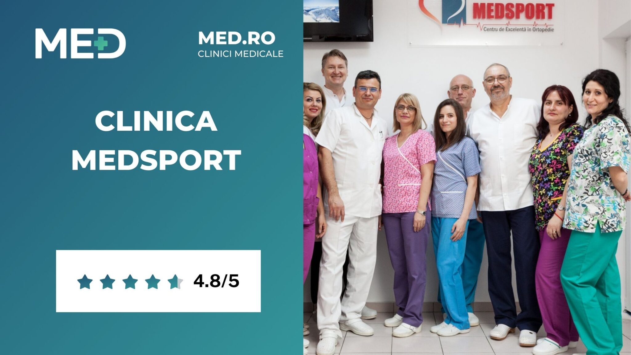 Medicina Sportiva Bucuresti - Top 6 Clinici verificate - Med.ro