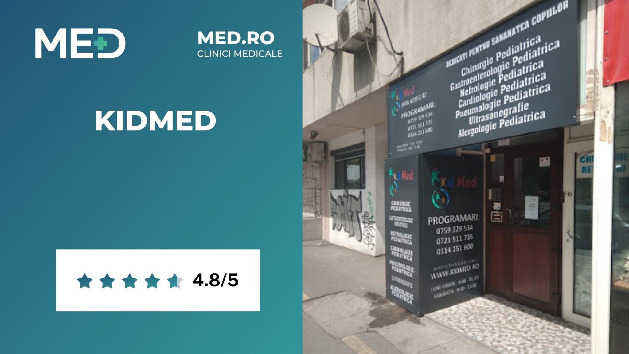 Gastroenterologie Pediatrica Bucuresti - Top 5 Clinici verificate - Med.ro