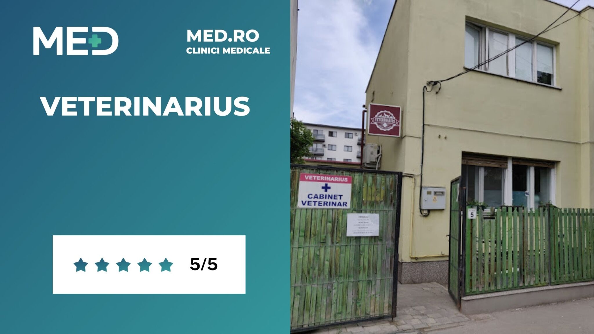 Veterinar Cluj – Top 5 Clinici, Prețuri & Programare Online