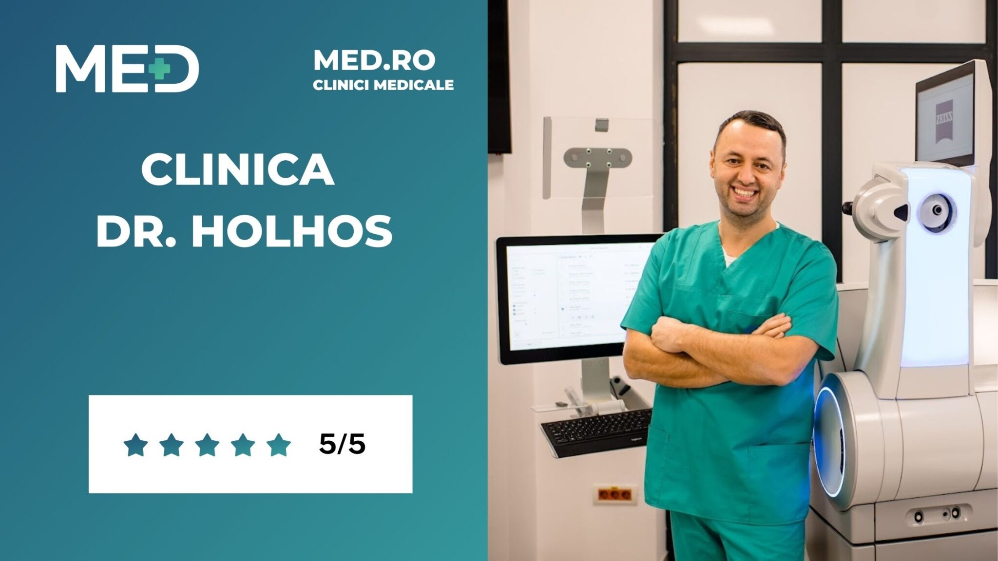 Oftalmologie Cluj - Top 6 Clinici, Prețuri & Programare Online