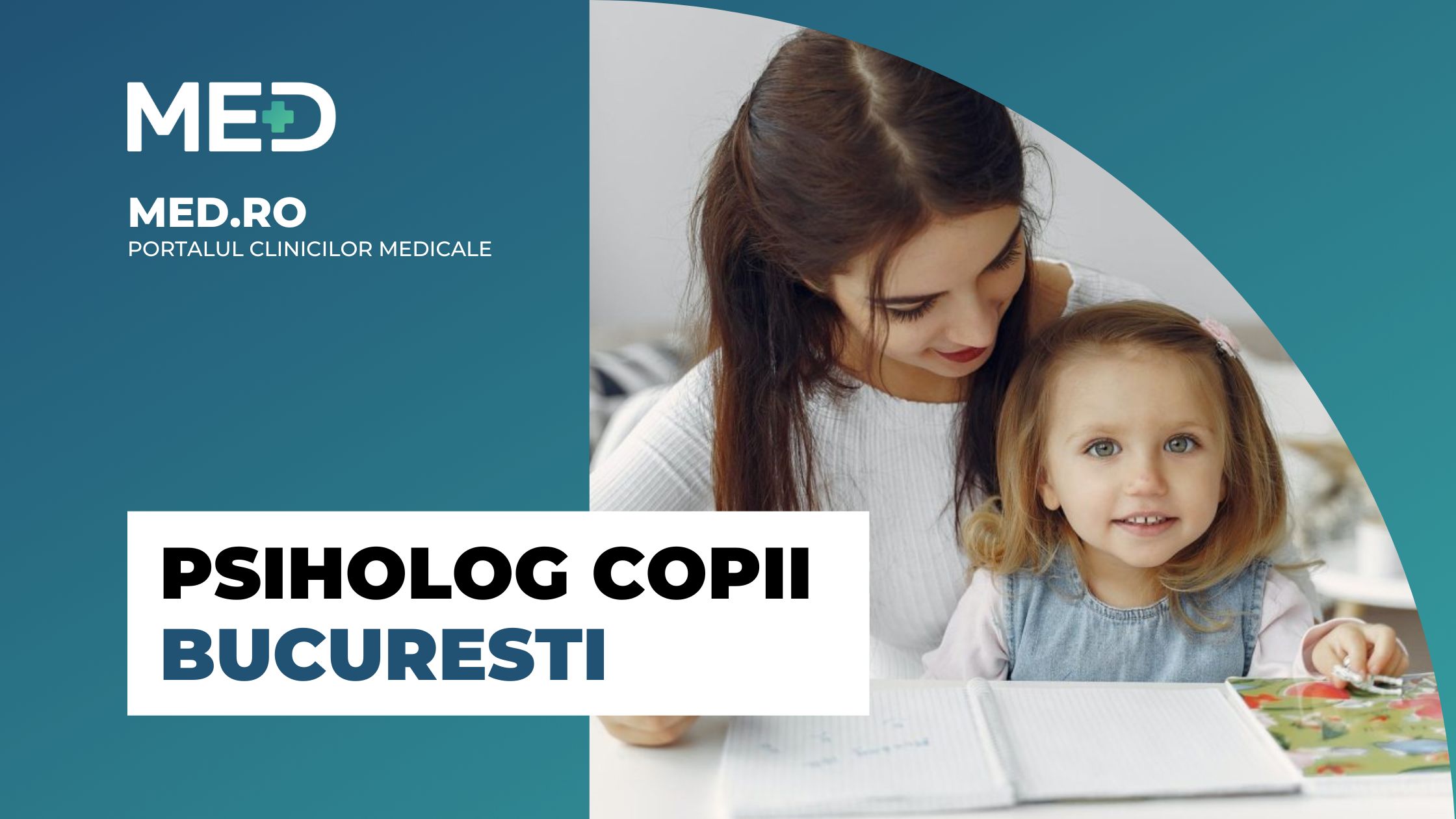 Psiholog copii Bucuresti – Top 6 Clinici, Prețuri & Programare Online