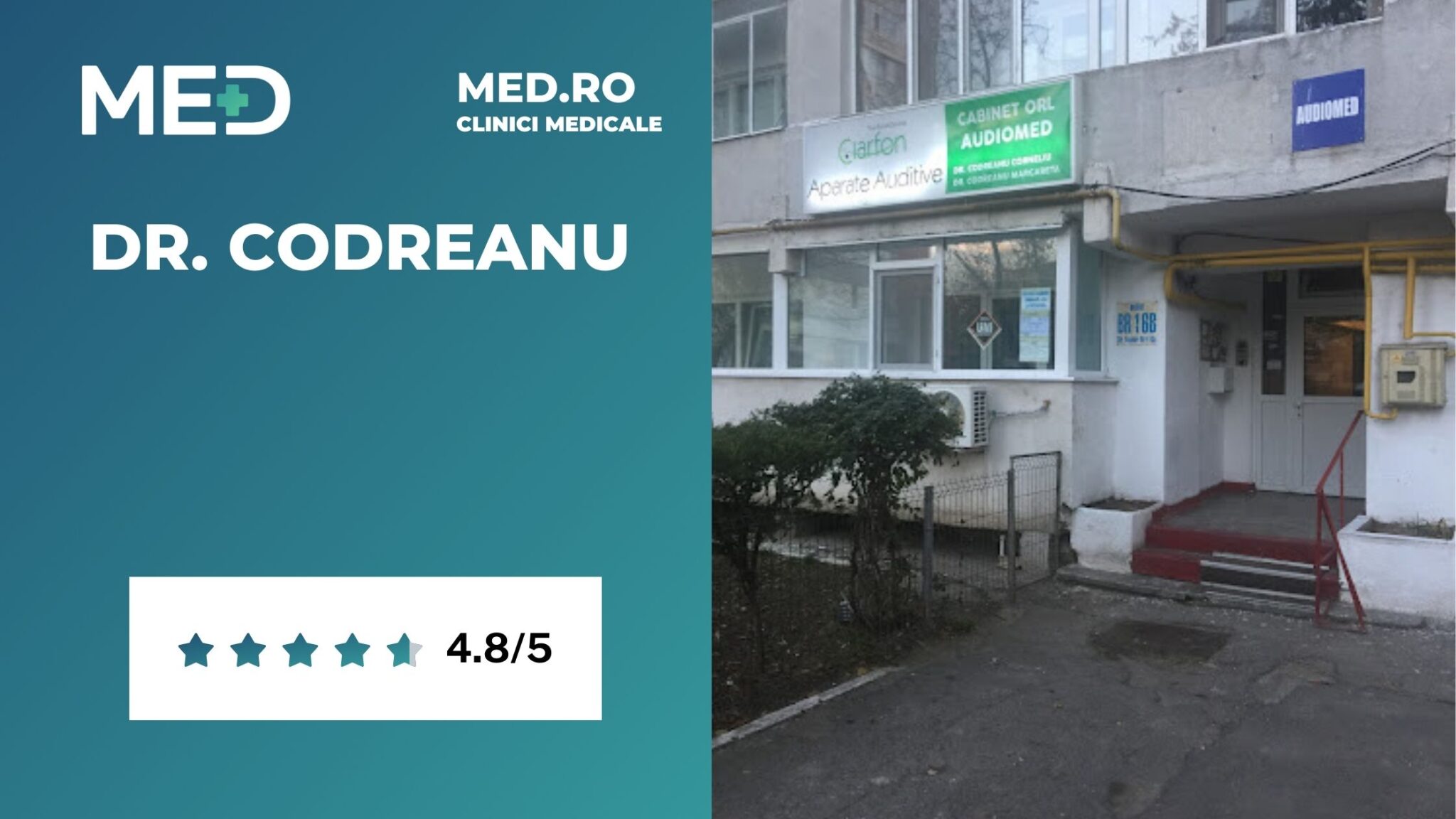 ORL Galati – Top 5 Clinici, Prețuri & Programare Online