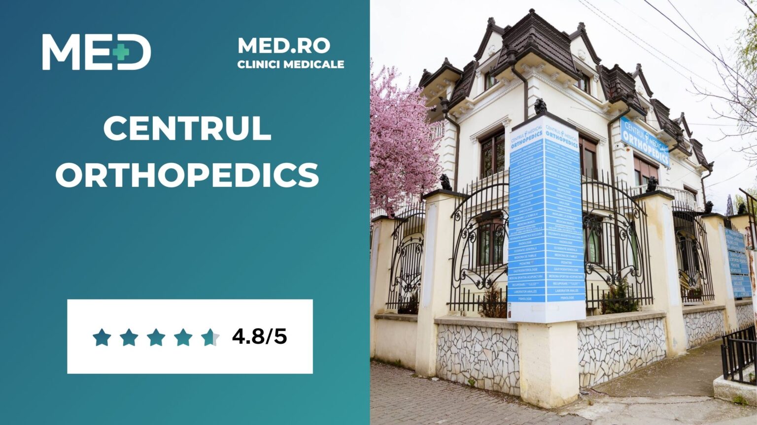 Ortopedie Timisoara – Top 5 Clinici, Prețuri & Programare Online