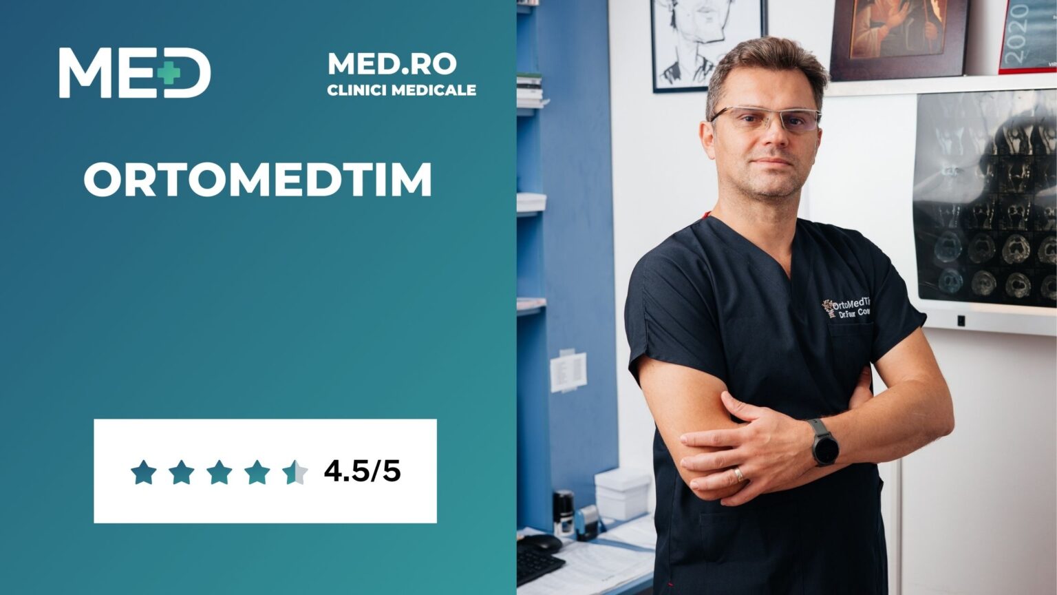 Ortopedie Timisoara – Top 5 Clinici, Prețuri & Programare Online