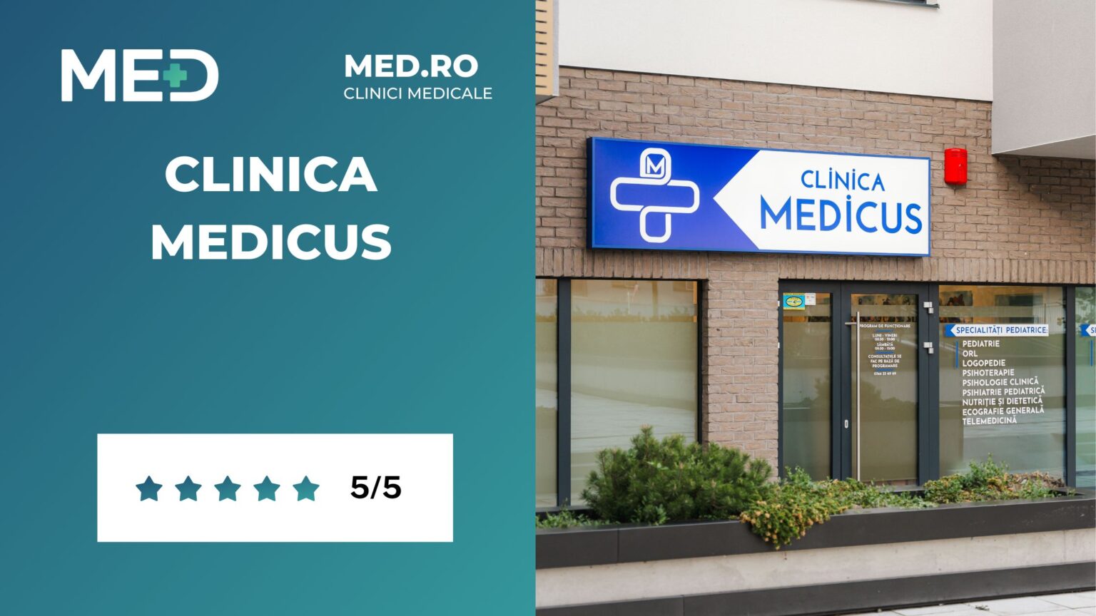 ORL Cluj - Top 6 Clinici, Prețuri & Programare Online