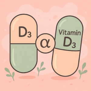 Diferenta dintre alpha D3 si vitamina D3: structura si efecte - Med.Ro