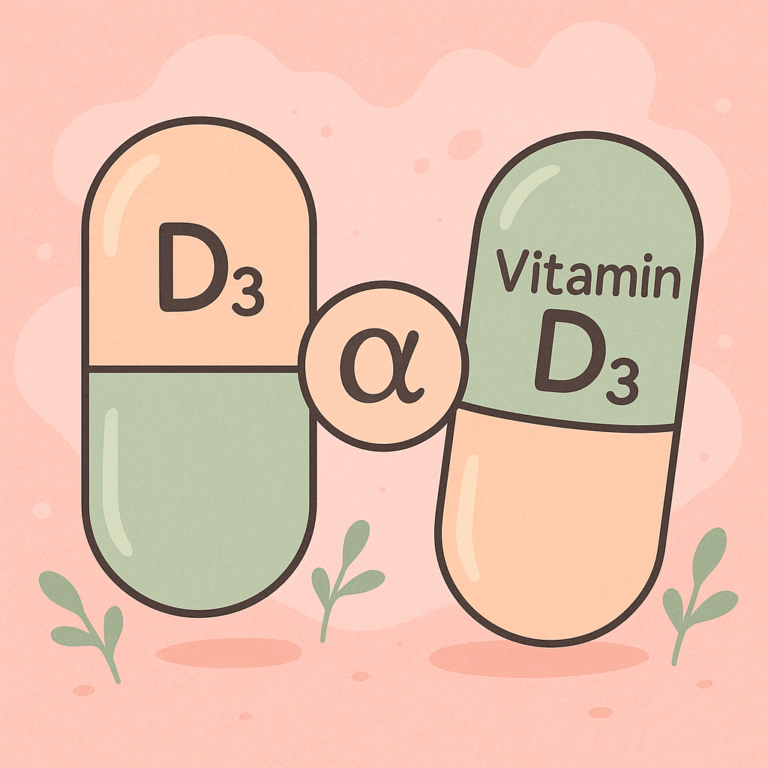 Diferenta dintre alpha D3 si vitamina D3: structura si efecte - Med.Ro