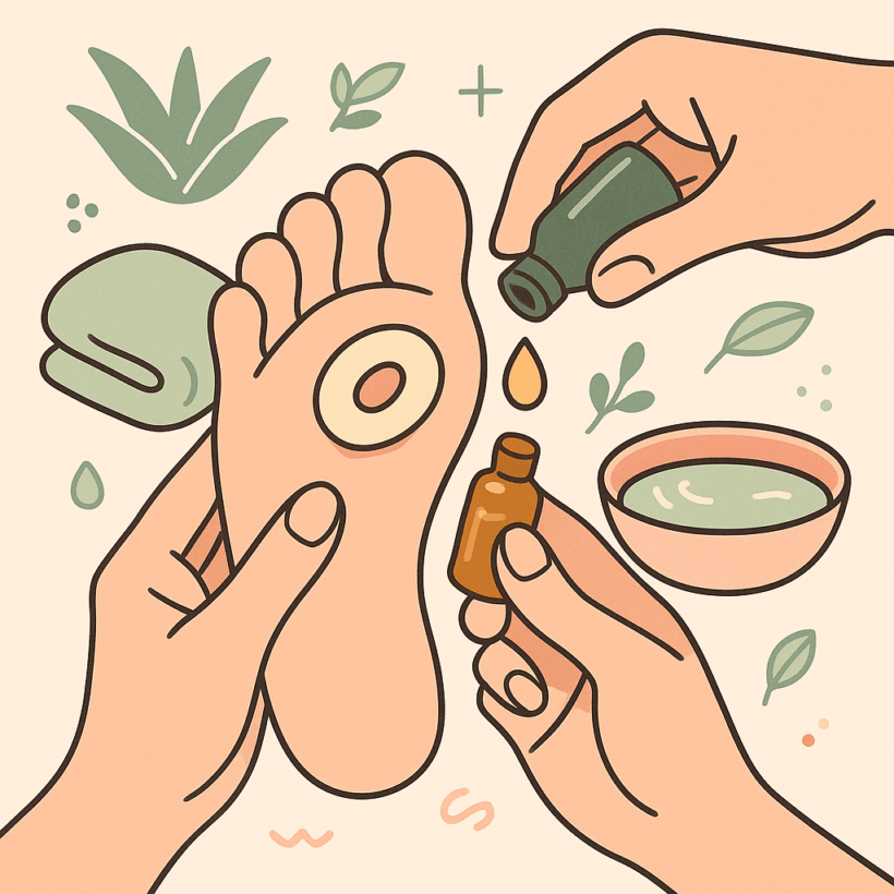 Leacuri batranesti pentru bataturi: indepartarea tesutului ingrosat ...